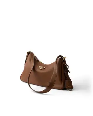 Prada Aimée Medium Leather Shoulder Bag