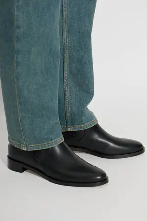 FERRAGAMO Leather Ankle Boots ‘zanira