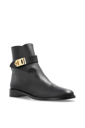 FERRAGAMO Leather Ankle Boots ‘zanira