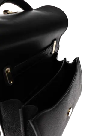 FERRAGAMO Leather Handbag ‘double