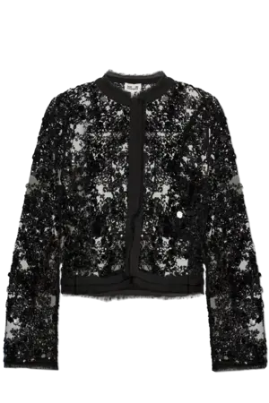 Baum Und Pferdgarten Sequin Cardigan ‘bethina - Black