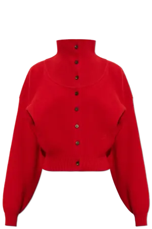 Jacquemus Wool Cardigan ‘pelota - Red