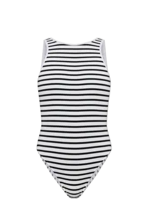 BANANA MOON One-piece Swimsuit ‘lunely Nautical - Black
