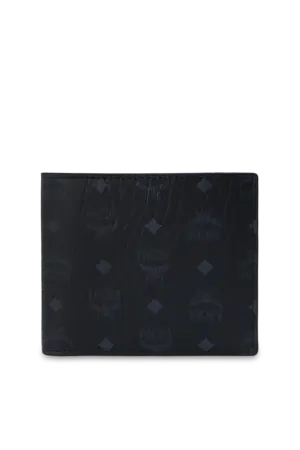 Mcm Logo Bifold Wallet
