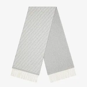 Fendi Scarf - Silver