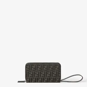 Fendi Standing Clutch - Brown