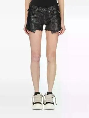 Rick Owens Lana Cut Offs Shorts - Black