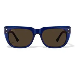 COSSINO Monaco Cheri Navy Acetate Sunglasses - Blue