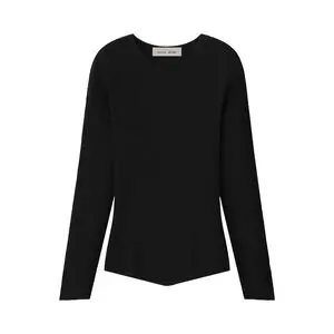 Fear Of God Rib Knit Chevron V-neck 'vintage - Black
