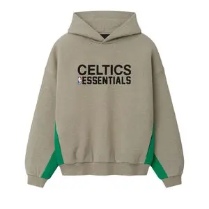 Fear Of God Celtics 90s Relaxed Hoodie 'seal Heather - Brown
