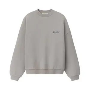 Fear Of God Signature Lounge Crewneck Sweatshirt 'stone