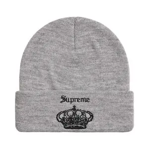 Supreme Crown Beanie 'heather - Grey