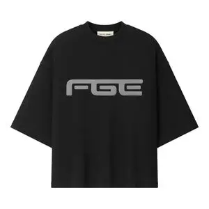 Fear Of God Merch Tee 'washed Vintage - Black