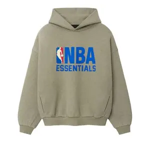 Fear Of God Nba 90s Relaxed Hoodie 'seal Heather - Grey