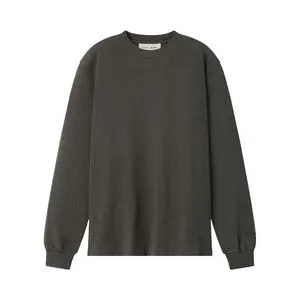 Fear Of God Essential Long-sleeve Tee 'ash Heather - Grey