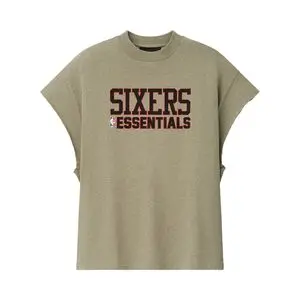 Fear Of God Sixers Muscle Tee 'seal Heather