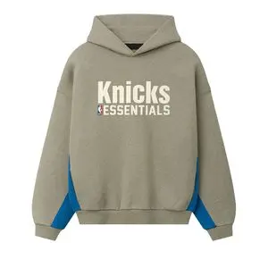 Fear Of God Knicks 90s Relaxed Hoodie 'seal Heather - Grey