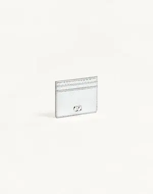 VALENTINO GARAVANI Vlogo Signature Cardholder In Laminated Ayers