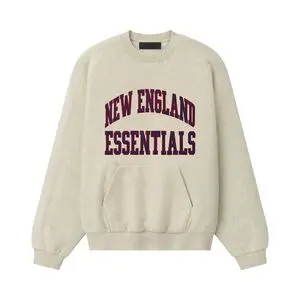 Fear Of God Patriots 90s Relaxed Crewneck 'marble Heather - Cream