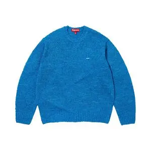 Supreme Bouclé Small Box Sweater - Blue