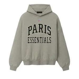 Fear Of God Nfl Paris 90s Relaxed Hoodie 'warm Heather - Grey