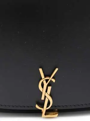 Saint Laurent Voltaire Logo Calfskin Mini Shoulder Bag
