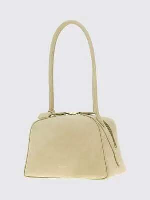 Alaïa Alai�a Small Le Bouledogue Calfskin Leather And Nubuck Bowling Bag