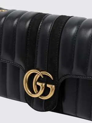 Gucci Jetset Gg Marmont Matelasse Nappa Monogram Mini Bag