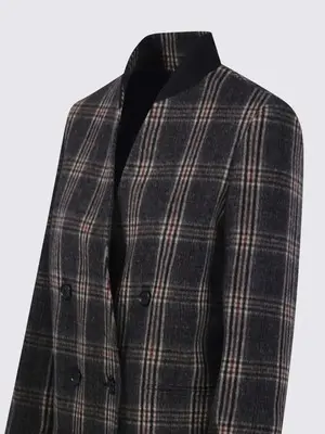 Max Mara Double-breasted Virgin Wool Blazer