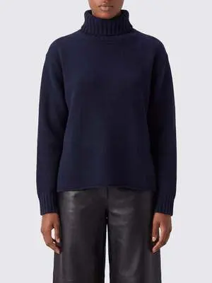 Bottega Veneta Merino Wool Turtleneck Jumper With Dropped Shoulders - Blue