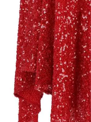 ROTATE BY BIRGER CHRISTENSEN Sequinned Midi Skirt