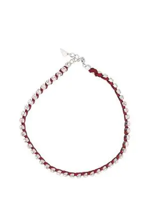 FORTE_FORTE Crystal And Cord Choker - Multicolor