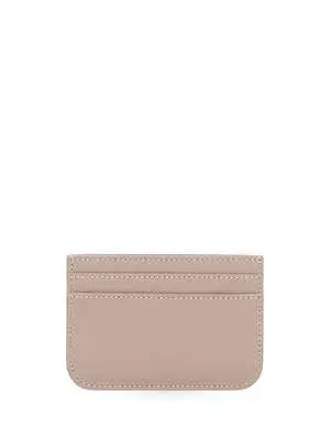 Fendi Leather Card Holder With Ff Logo