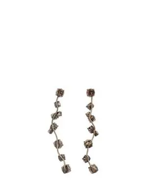 FORTE_FORTE Crystal Drop Earrings