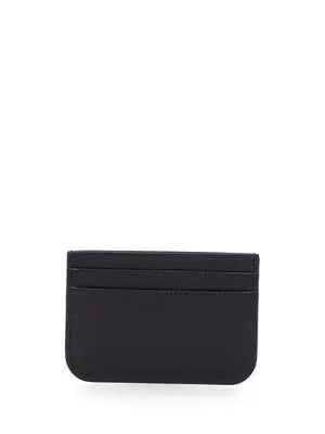 Fendi Leather Card Holder With Ff Logo