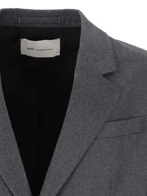 AMI Paris Single-breasted Blazer