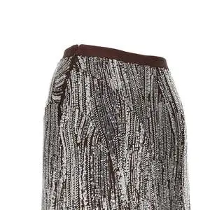 Rabanne Embroidered Long Skirt