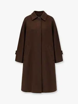 Max Mara Mxtzebra Atelier Cashmere Chemise Coat - Multicolor
