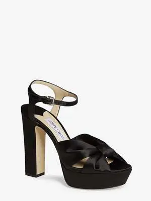 JIMMY CHOO Heloise 120 Sandals With Nappa Platform