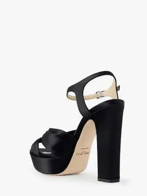 JIMMY CHOO Heloise 120 Sandals With Nappa Platform