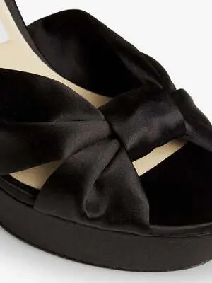 JIMMY CHOO Heloise 120 Sandals With Nappa Platform