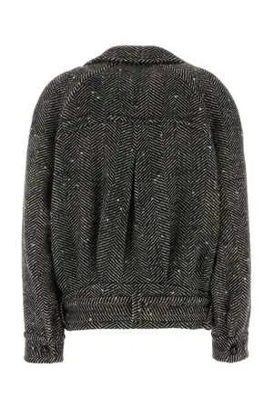 Isabel Marant Étoile Embroidered Wool Blend Elvane Coat