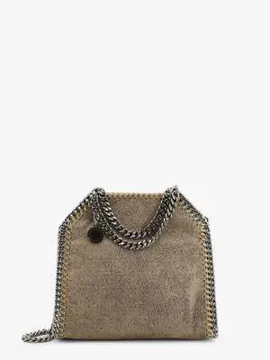 Stella McCartney Falabella Tiny Bag In Shaggy Deer - Multicolor
