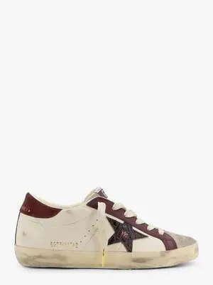 GOLDEN GOOSE Super Star Vintage Leather Sneakers - Multicolor