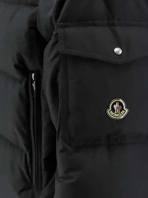 Moncler Himalaya Re/icons Cotton And Nylon Short Down Jacket