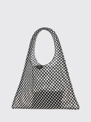 Alaïa One Piece Perforated Leather Tote Bag With Inner Pouch
