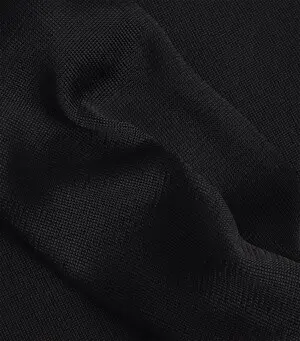 Brandon Maxwell Scarf-neck Capri Bodysuit
