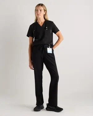 Quince Aeraflex Scrubs Jogger Set - Bold Black