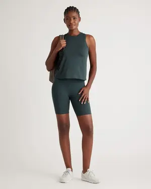 Quince Flowknit Breeze High-neck Tank Top 3 Pack Bundle