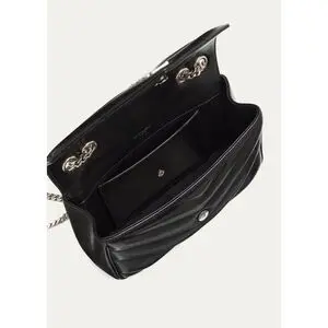 Saint Laurent Lou Lou Quilted Leather Crossbody Bag